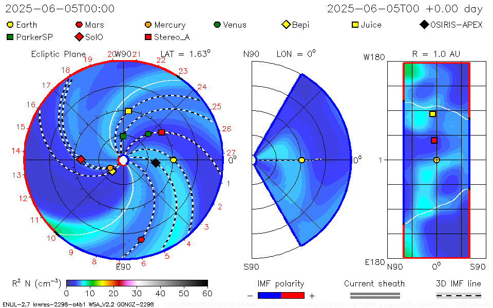 SpaceWeather.com -- News and information about meteor showers, solar ...