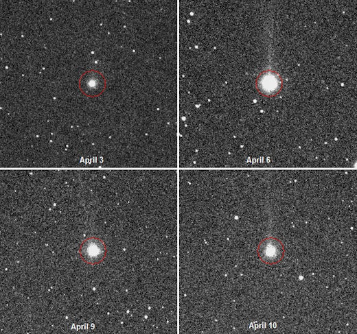 El cometa C/2025 F2 que podremos ver en mayo comenzó a erupcionar